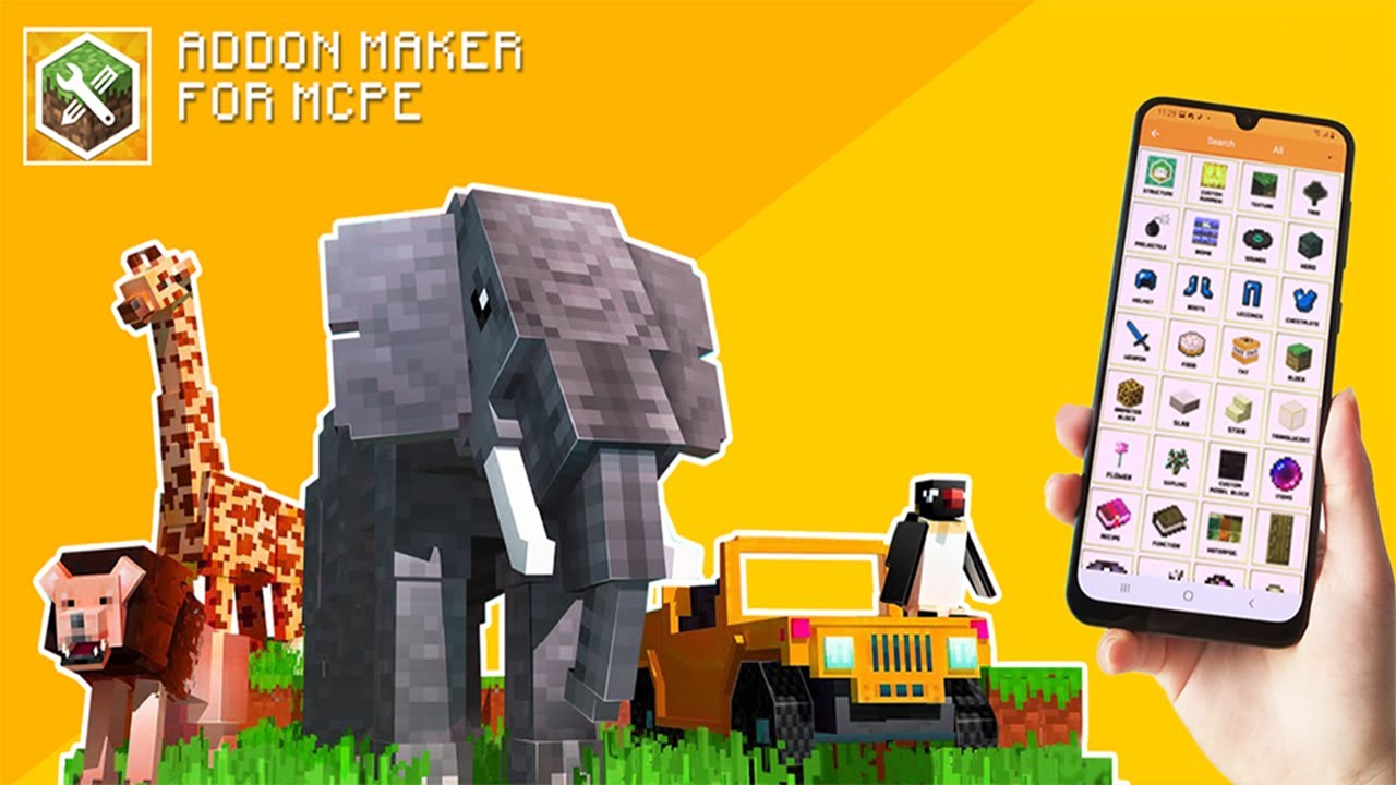 Addon Maker for Minecraft Pe Introduce - Create your own MCPE add-ons ...