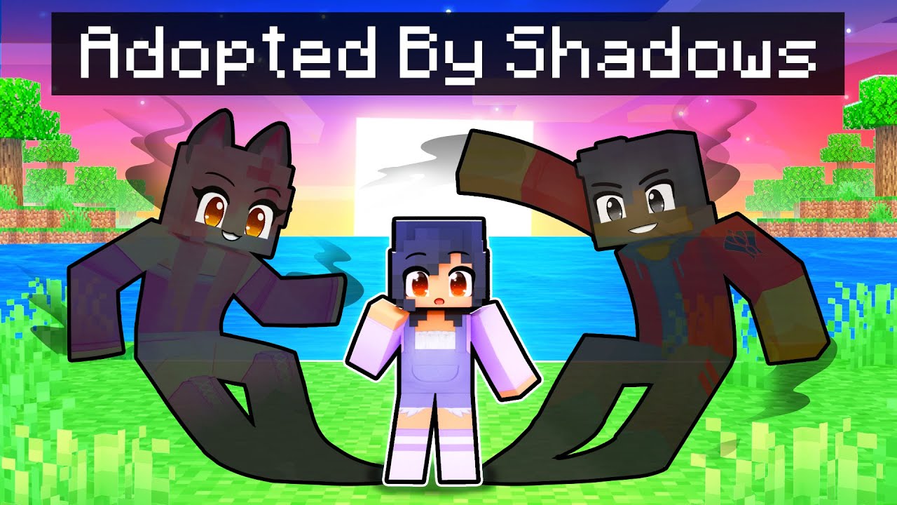 Adopted by SHADOWS in Minecraft! - Minecraft videos