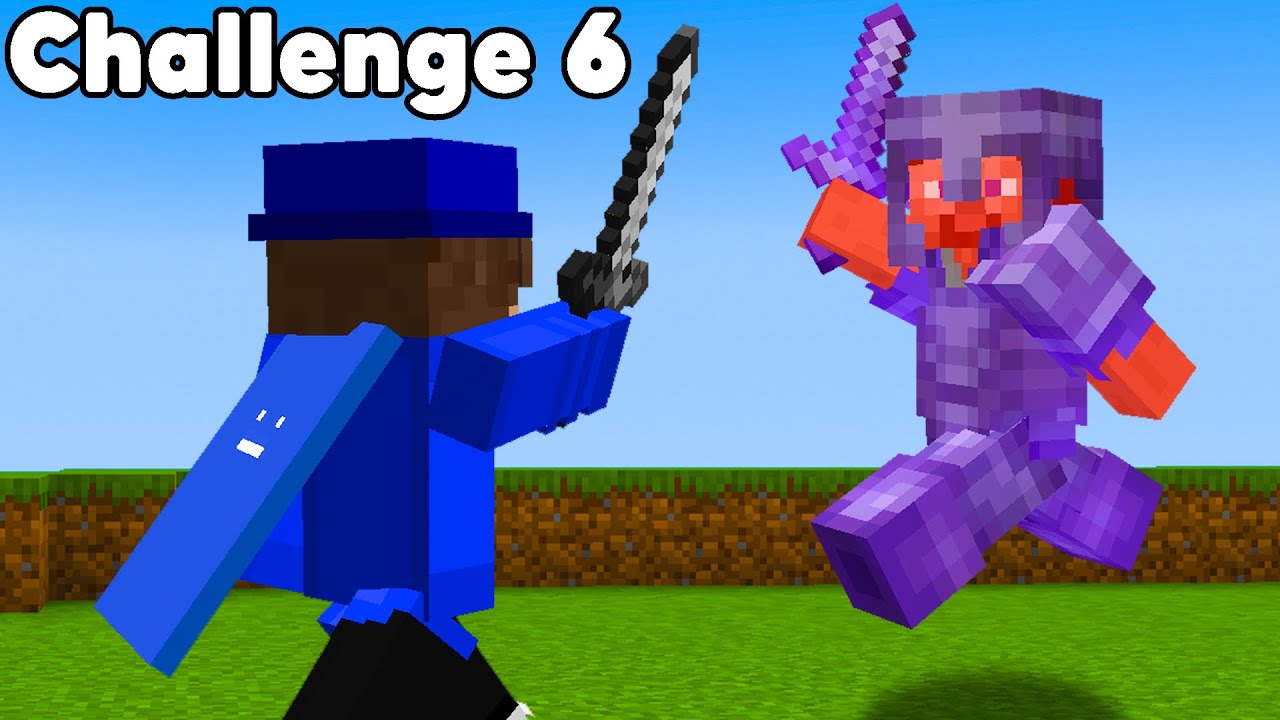 Beating Minecraft's Craziest YouTuber Challenges - Minecraft videos