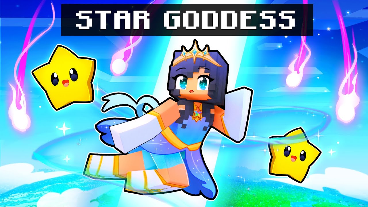 Becoming the STAR GODDESS in Minecraft! - Minecraft videos