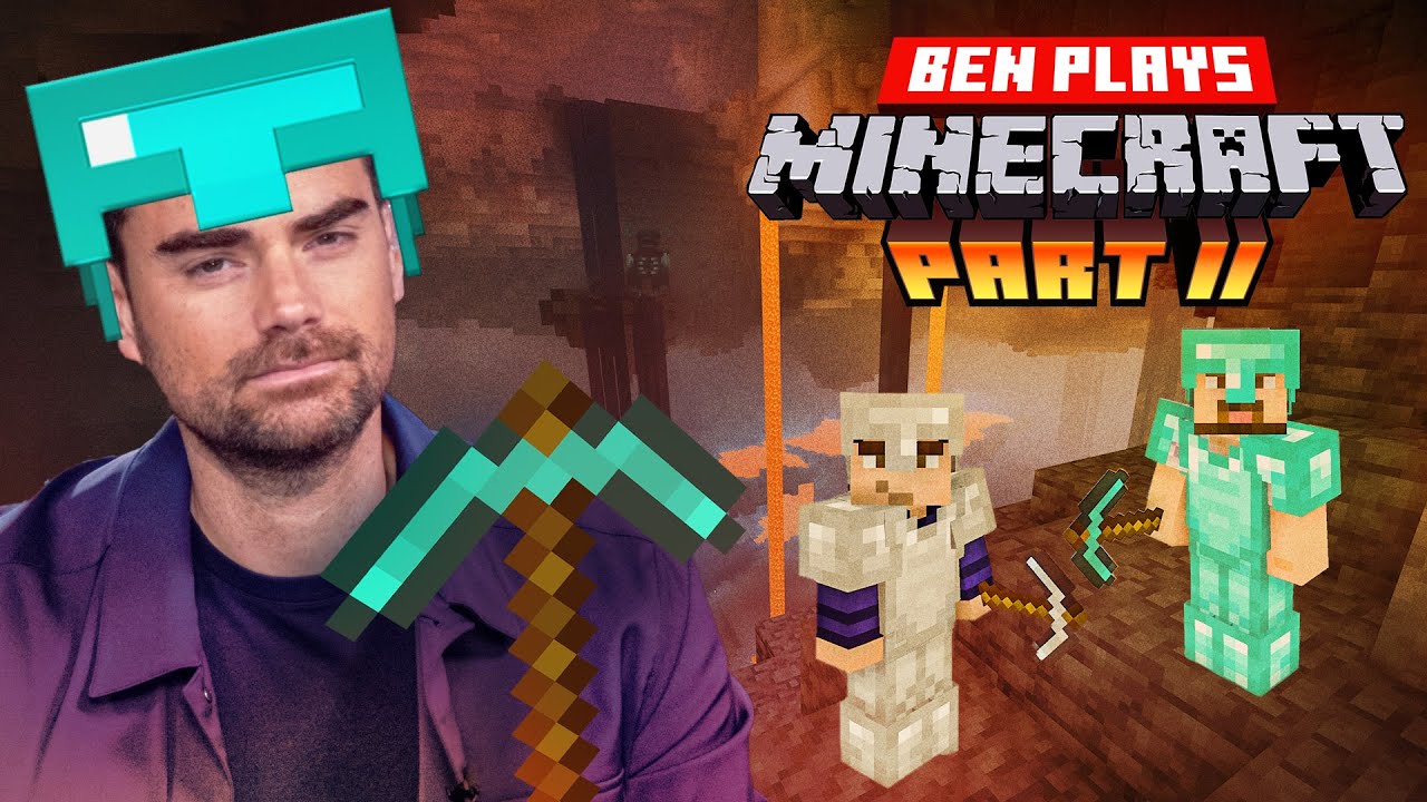 Ben Shapiro Plays Minecraft Pt. 2 - Minecraft videos