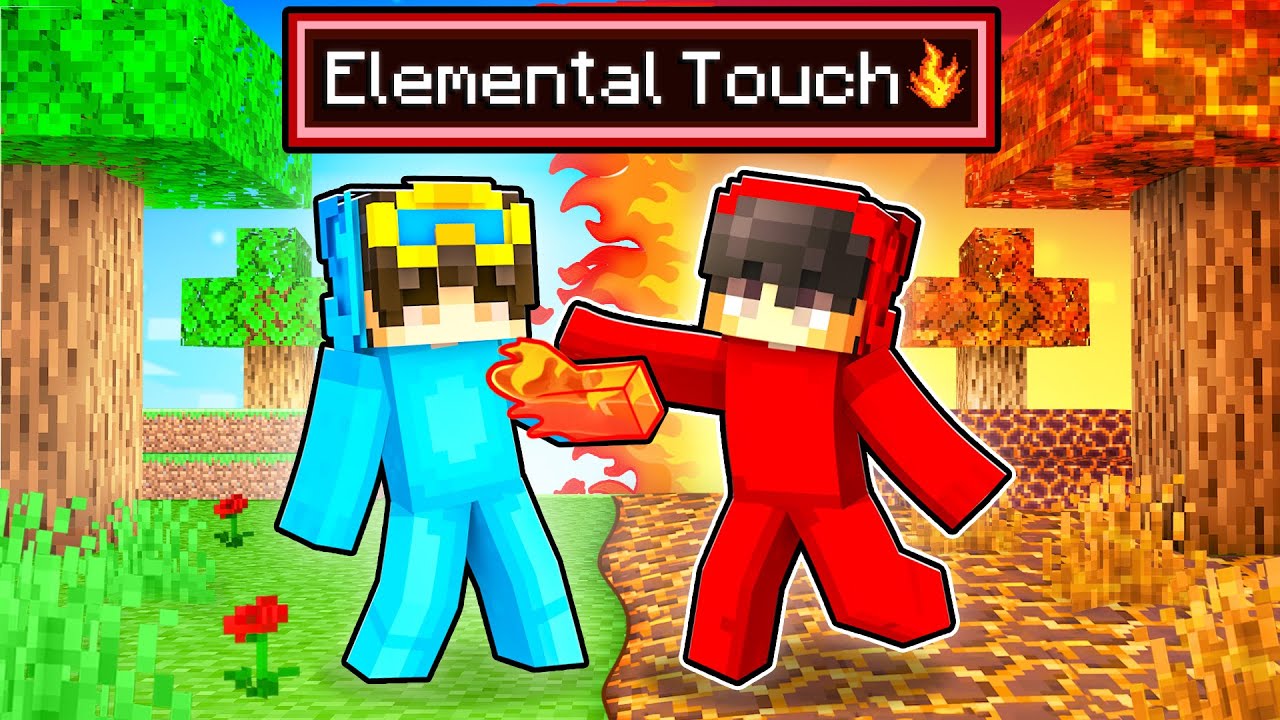 Cash Has An ELEMENTAL Touch In Minecraft! - Minecraft videos