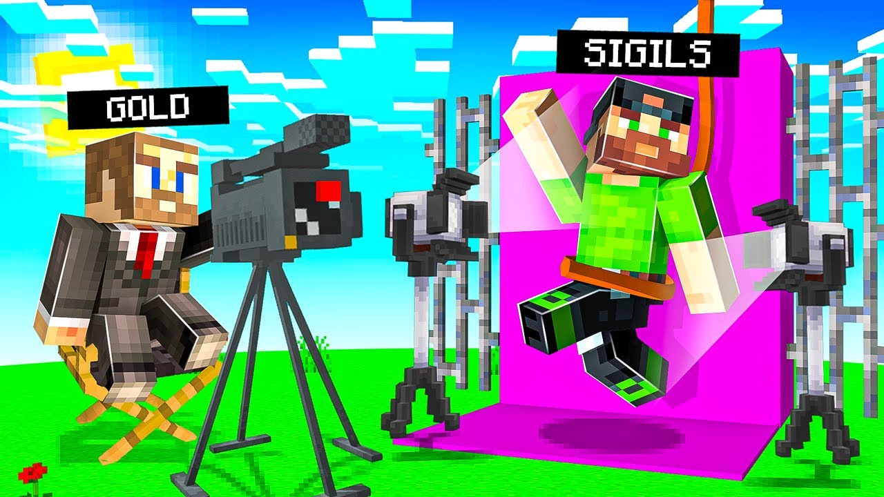 Filming a Movie on Camp Minecraft - Minecraft videos