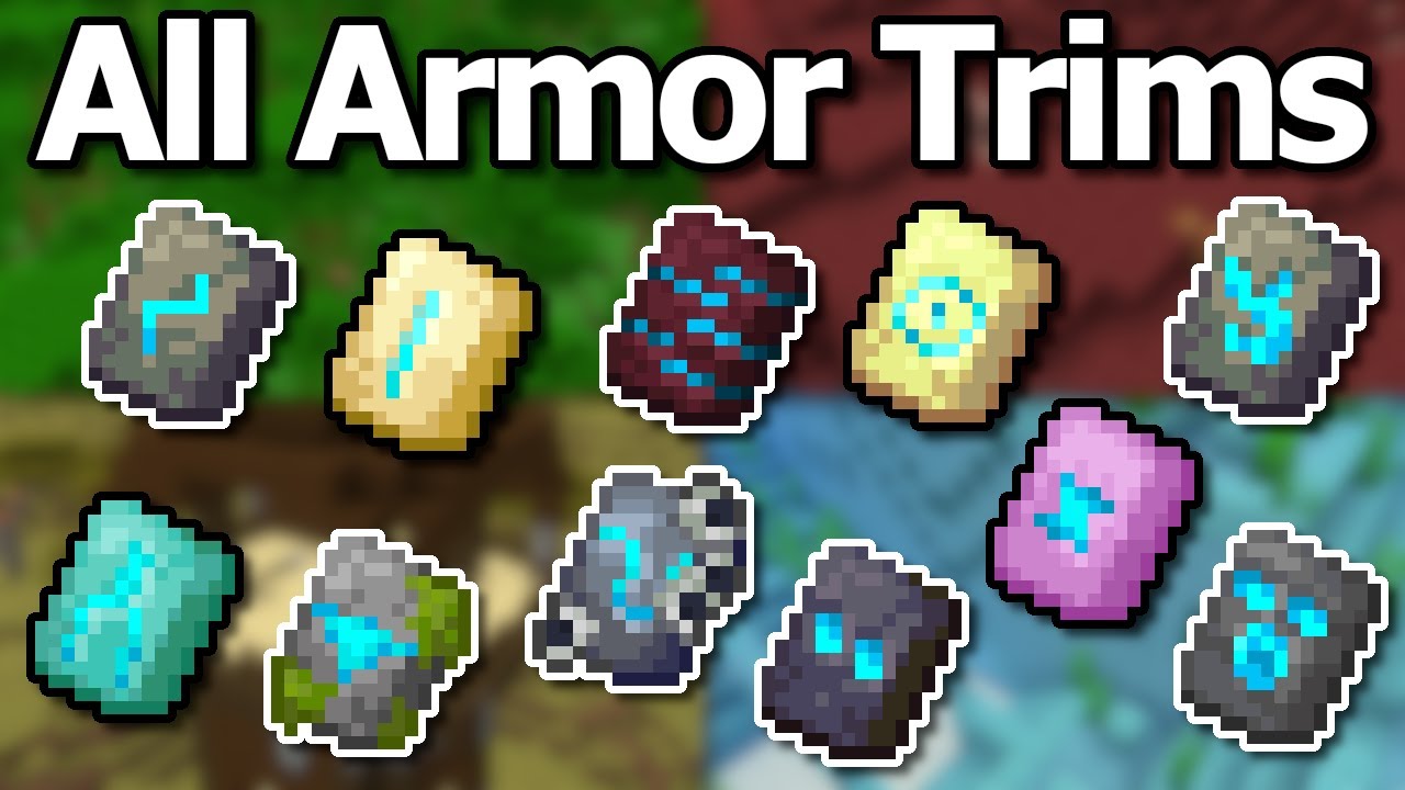 How To Get Every Armor Trim in Minecraft 1.20 - Minecraft videos
