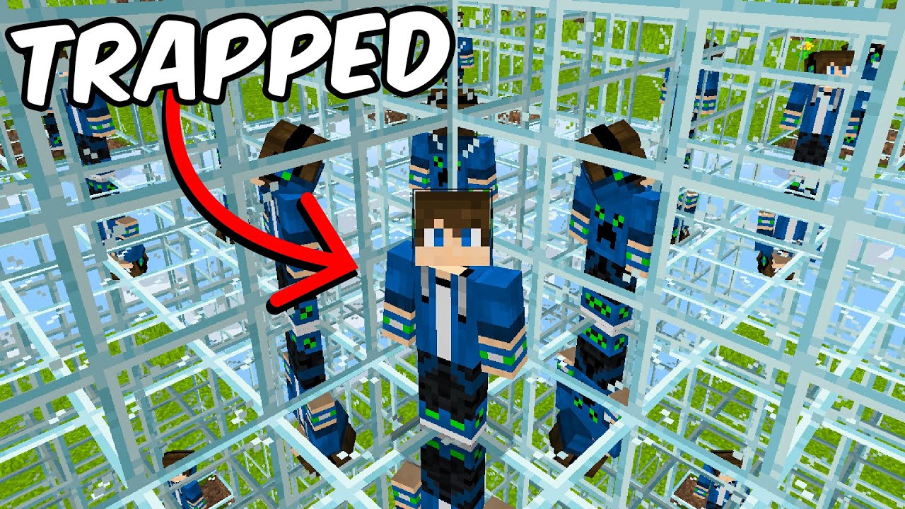 I Trapped My Friends in a CONFUSING Minecraft World - Minecraft videos