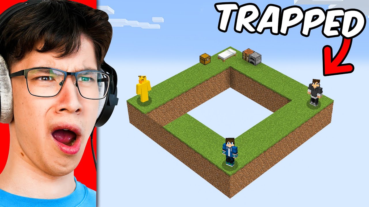 I Trapped My Friends with ILLUSIONS in Minecraft - Minecraft videos