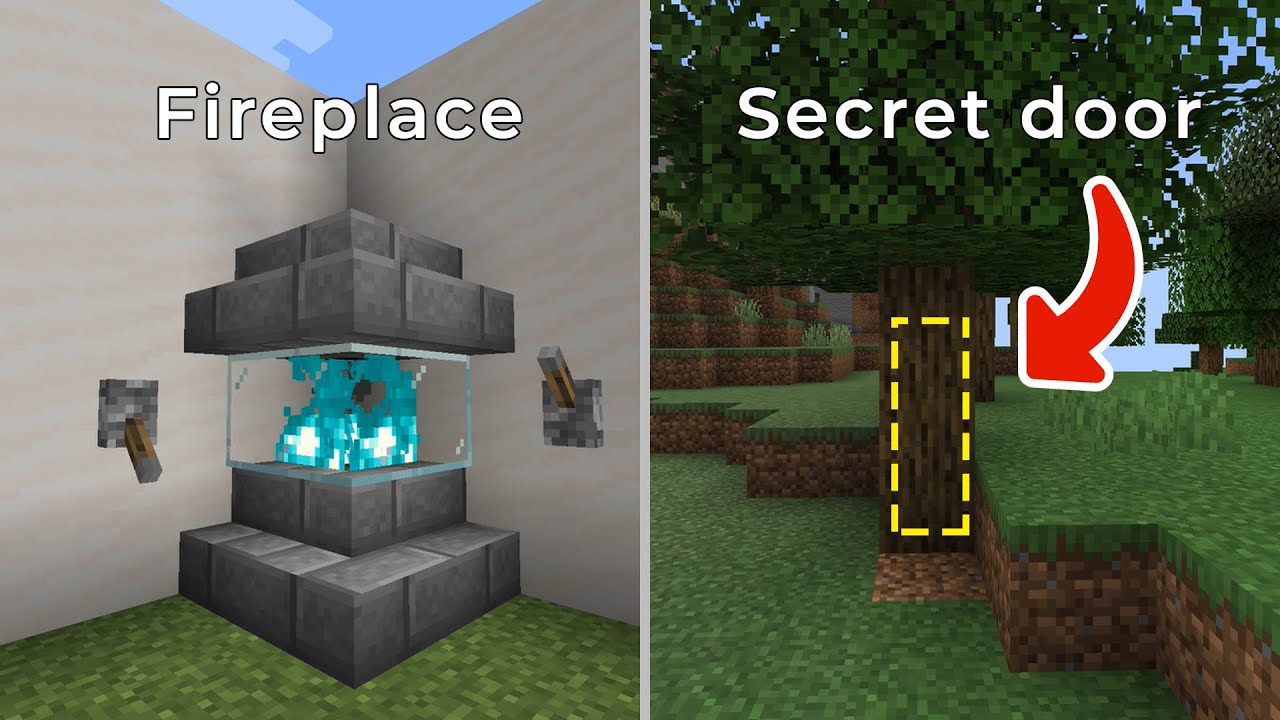 Minecraft | 3 Simple Redstone Builds for Survival Minecraft - Minecraft ...