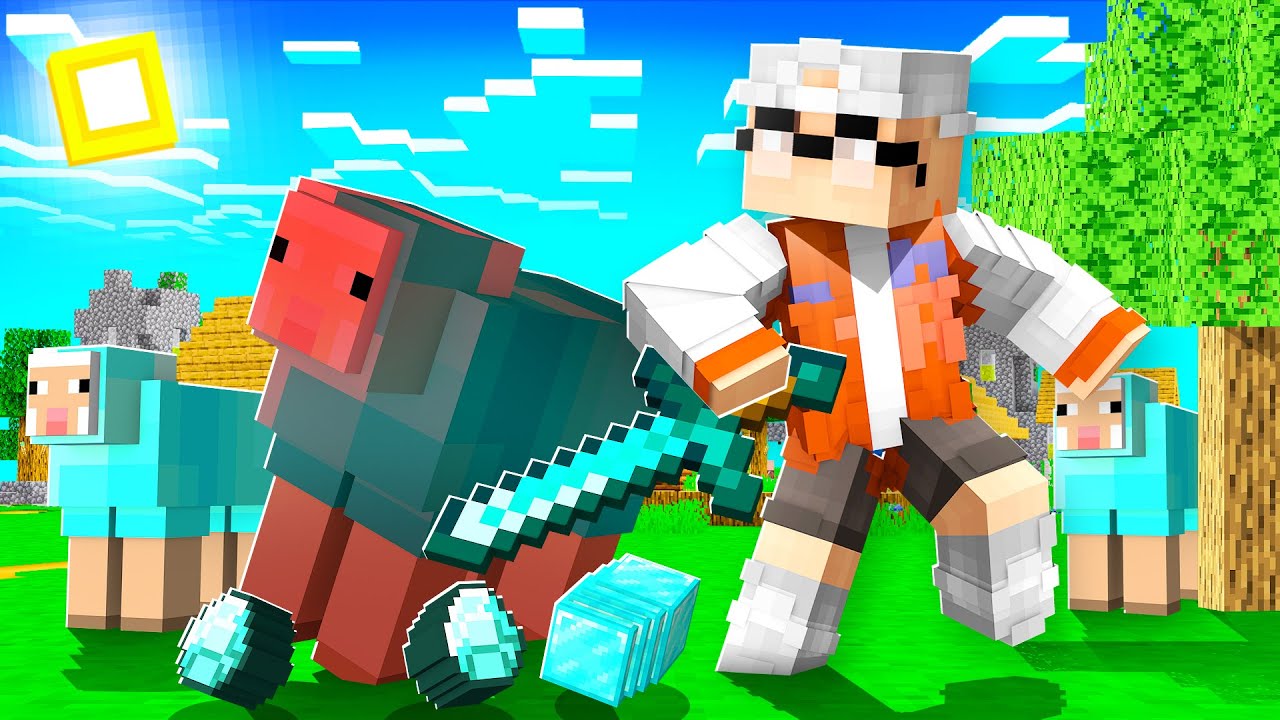 Minecraft ABER Mobs DROPPEN DIAMANTEN/GOLD & TOTEMS - Minecraft videos