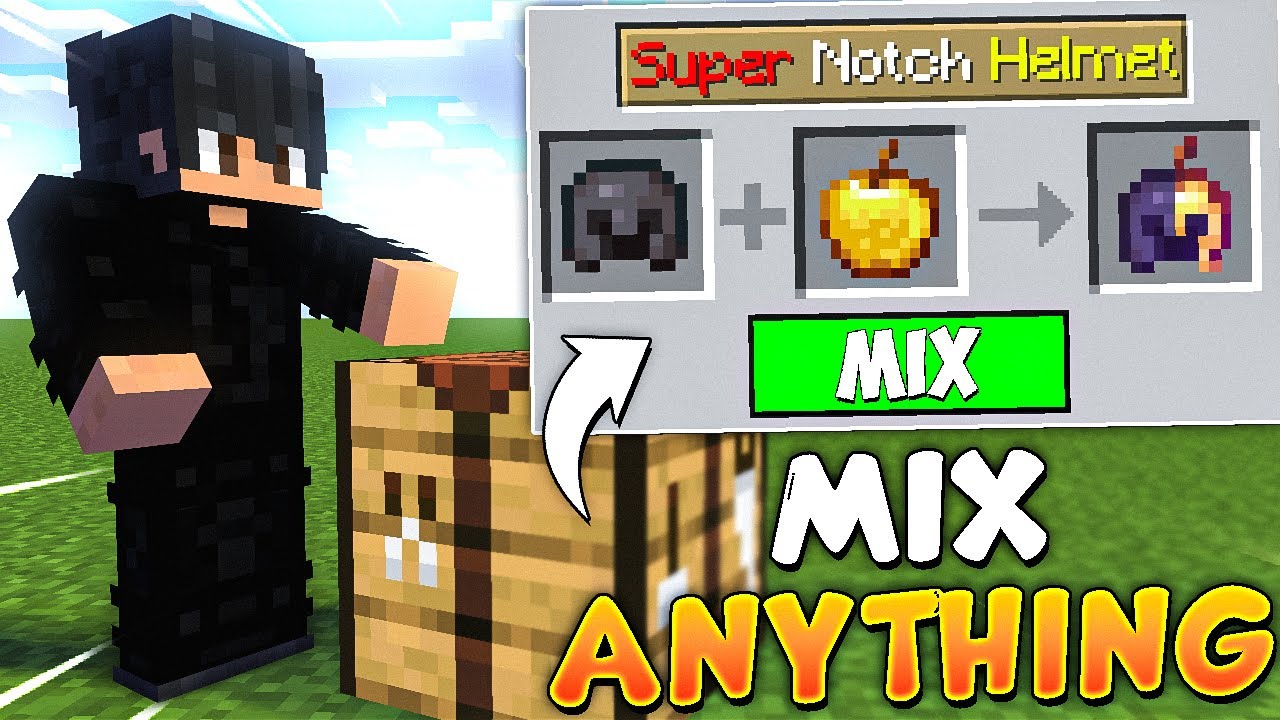 Minecraft But I Can MIX ANYTHING... - Minecraft videos