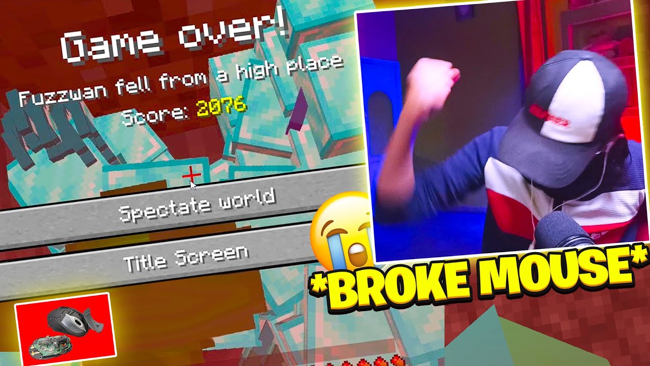 Minecraft God Rage Moments...(Dream boy reacts #6) - Minecraft videos