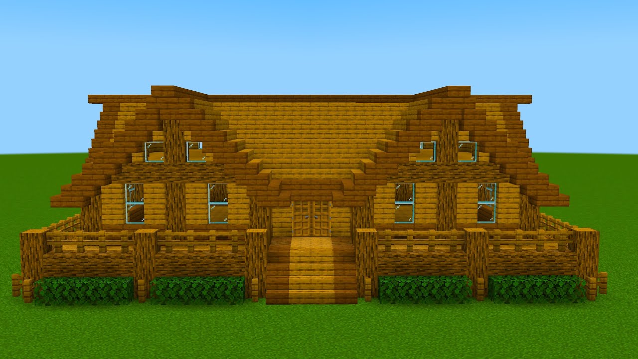 Minecraft - How to build a Classic Spruce House - Minecraft videos