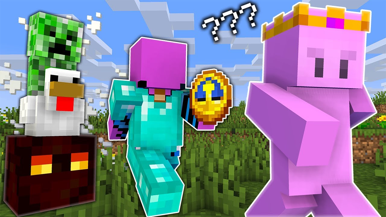 Minecraft Manhunt, But The Twist Is Secret - Minecraft videos