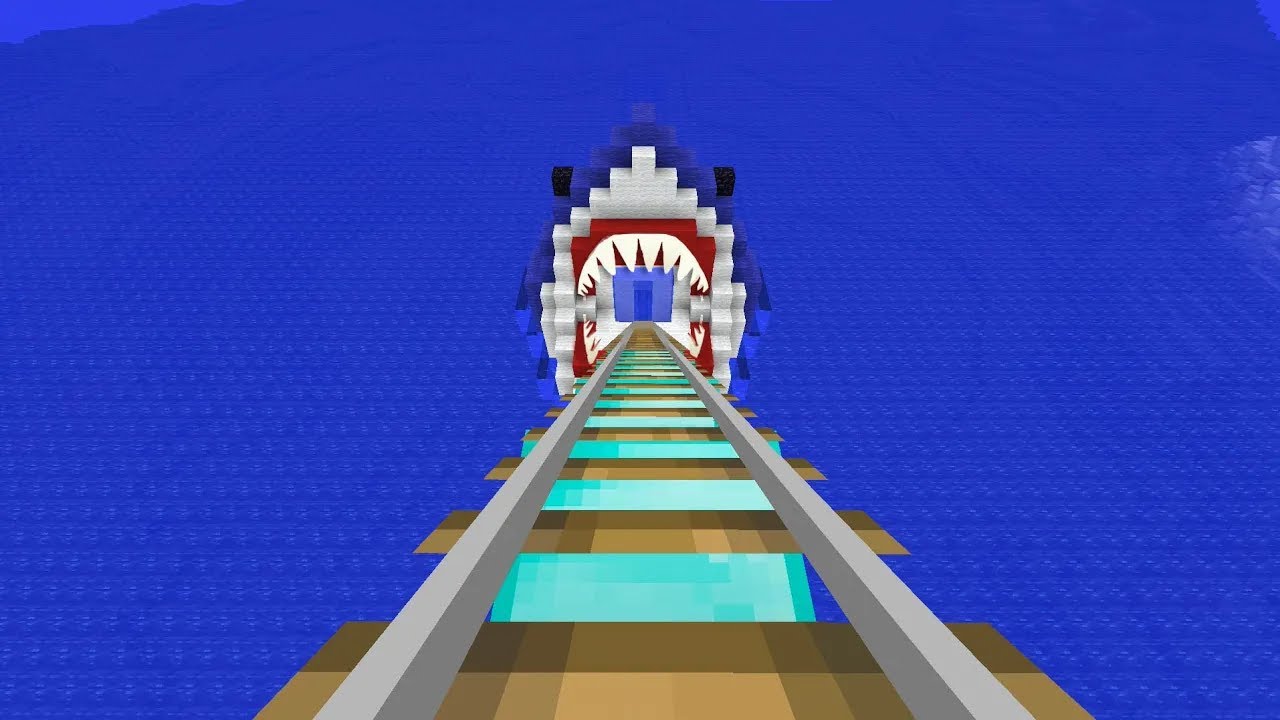 Minecraft NOOB vs PRO: JAWS RIDE BUILD CHALLENGE - Minecraft videos