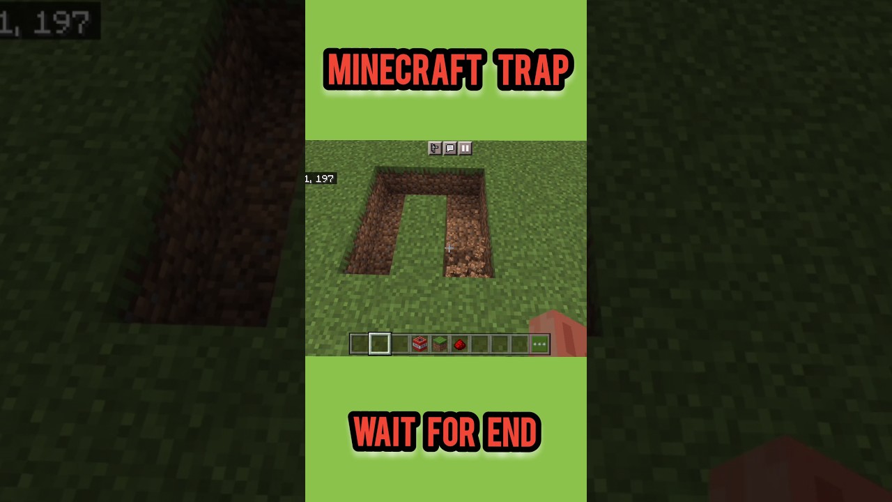 Minecraft Trap Shorts Ytshorts Youtubeshorts Viral Short Trending