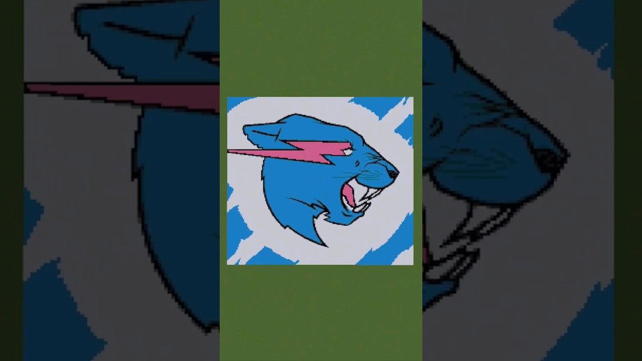 Minecraft Trippy Reverse Dropper MrBeast Pixel Art - Minecraft videos