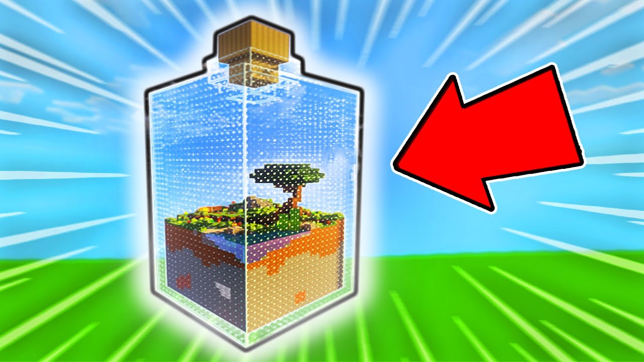 Minecraft but my world is in a jar - Minecraft videos