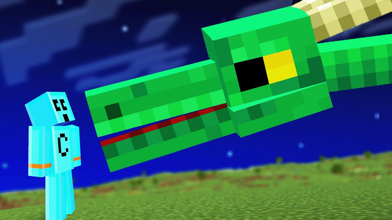 Minecraft but there are Custom Dragons - Minecraft videos