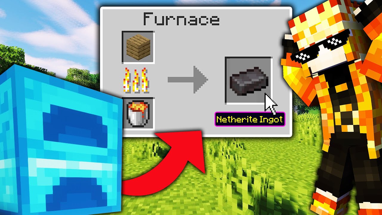 Minecraft, but we have custom OP Furnaces - Minecraft videos