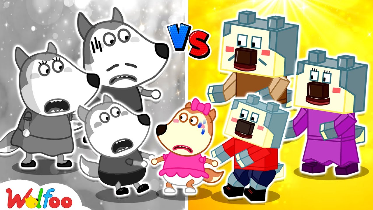 Minecraft vs Wolfoo Family, Who Will Lucy Choose? Kids Stories About ...