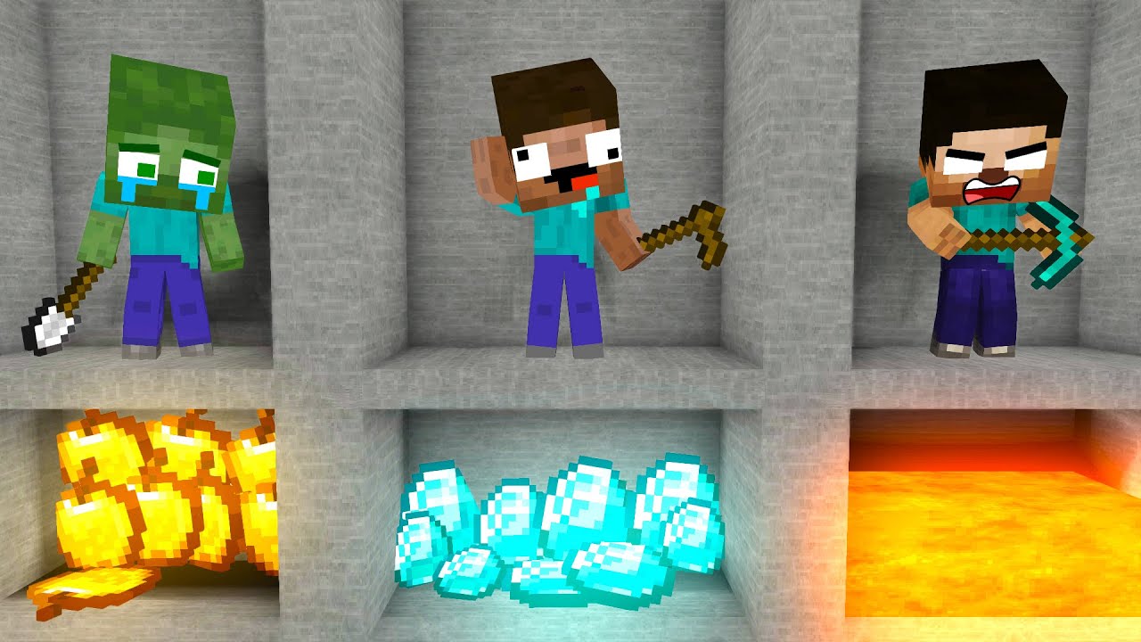 Monster School : POOR TINY MONSTER ALL EPISODES - Minecraft Animation # ...