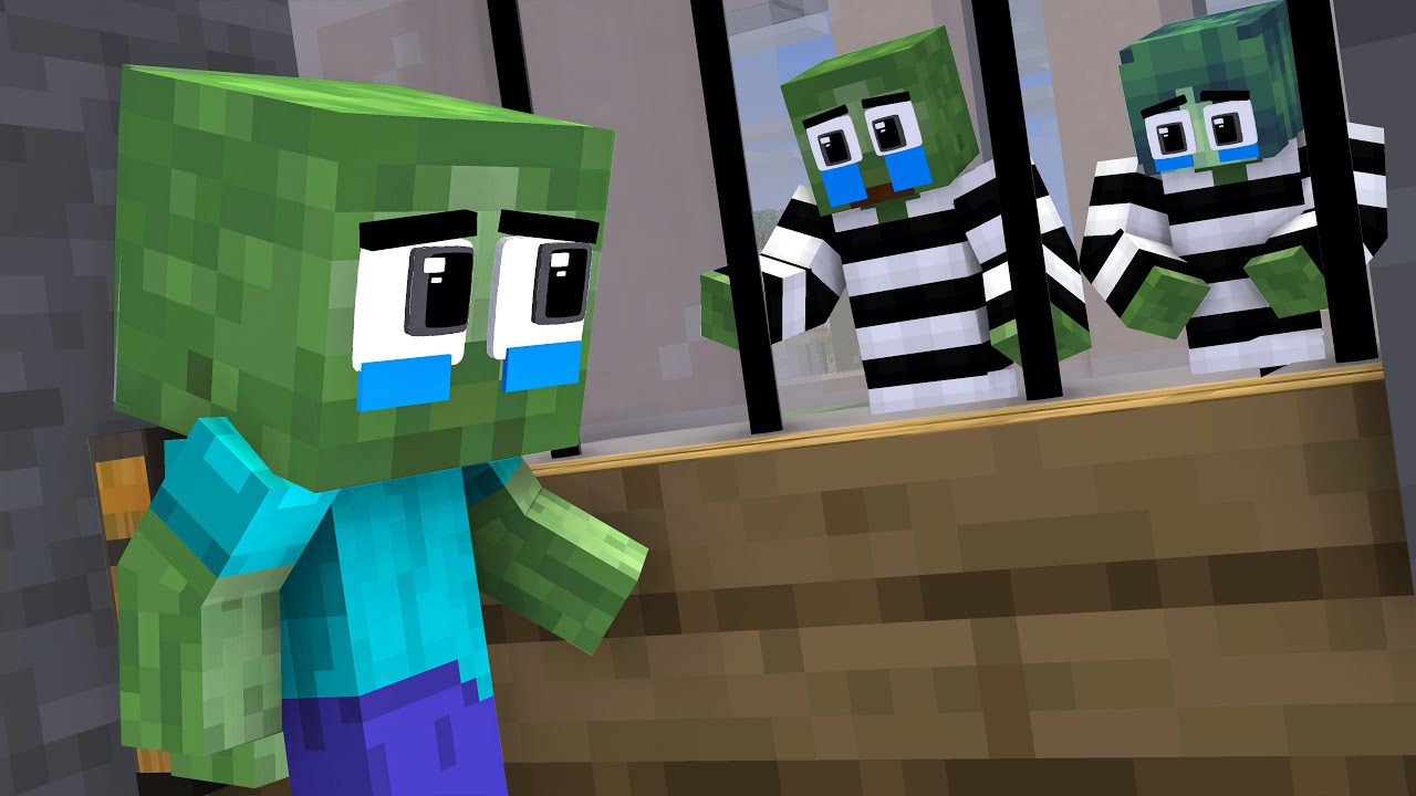 Monster School : Poor Baby Zombie Wants a Happy Family - Minecraft ...