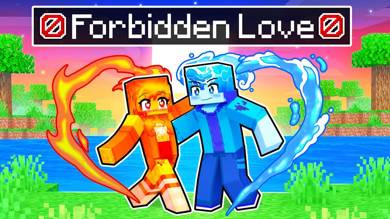 My Elemental's FORBIDDEN LOVE In Minecraft! - Minecraft videos