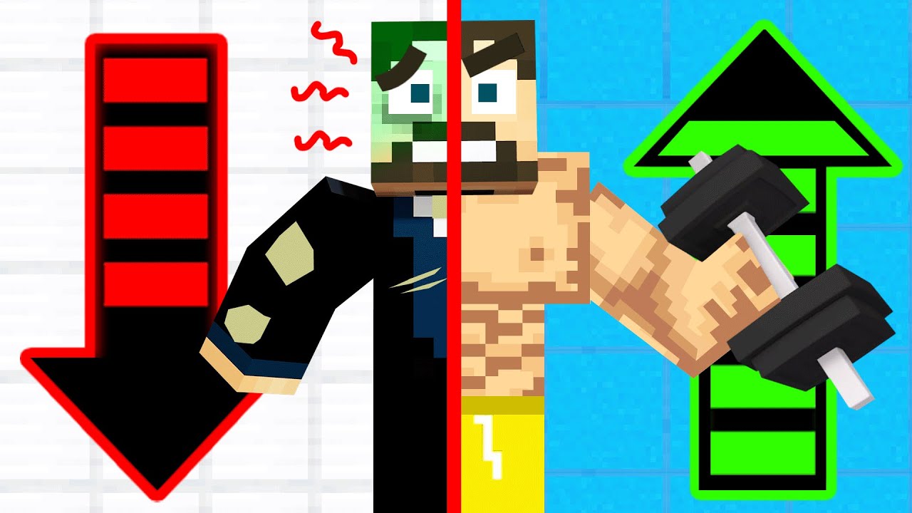 SICK To Healthy in Minecraft - Minecraft videos