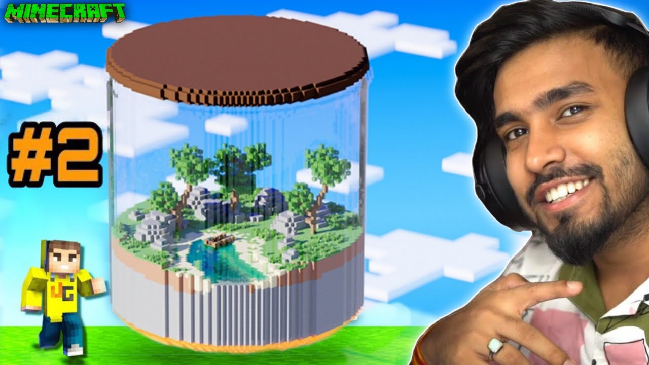 TECHNO GAMERZ MINECRAFT, BUT MY WORLD IN A JAR I TECHNO GAMERZ I UJJWAL ...