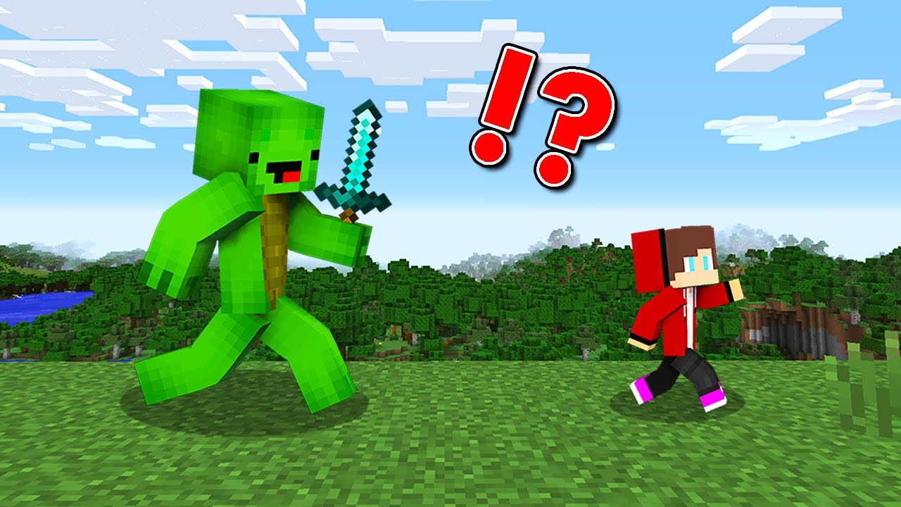 TINY Speedrunner VS Hunter in Minecraft - Minecraft videos