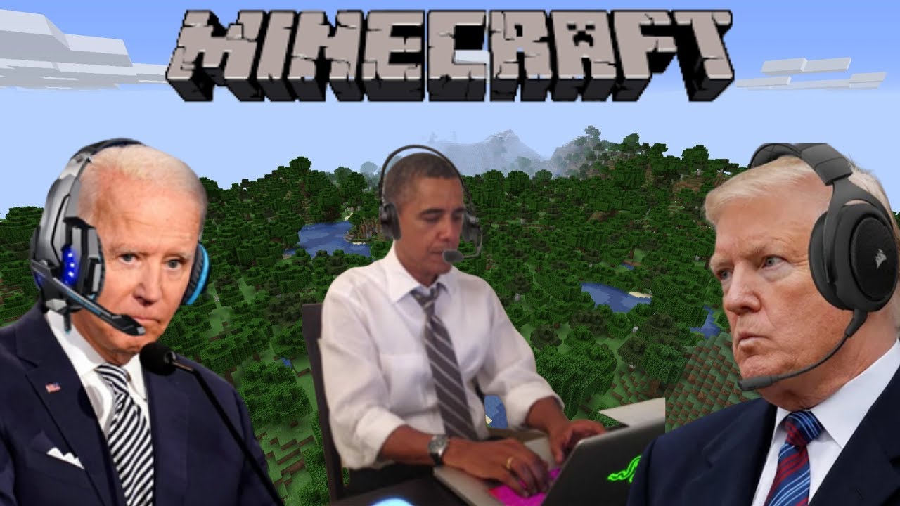 The BEST Of The Presidents Playing Minecraft - Minecraft videos