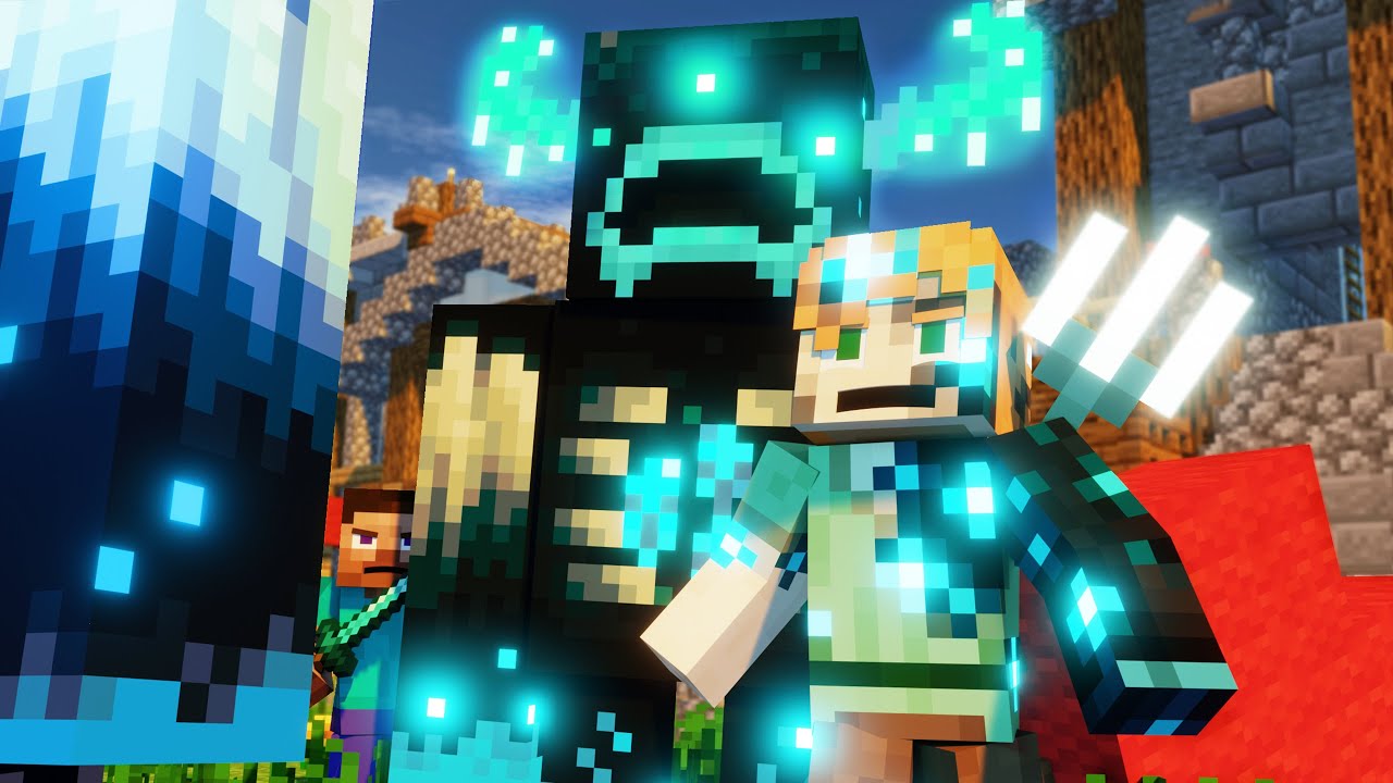 WARDEN & ALEX - (Minecraft Animation Movie) - Minecraft videos