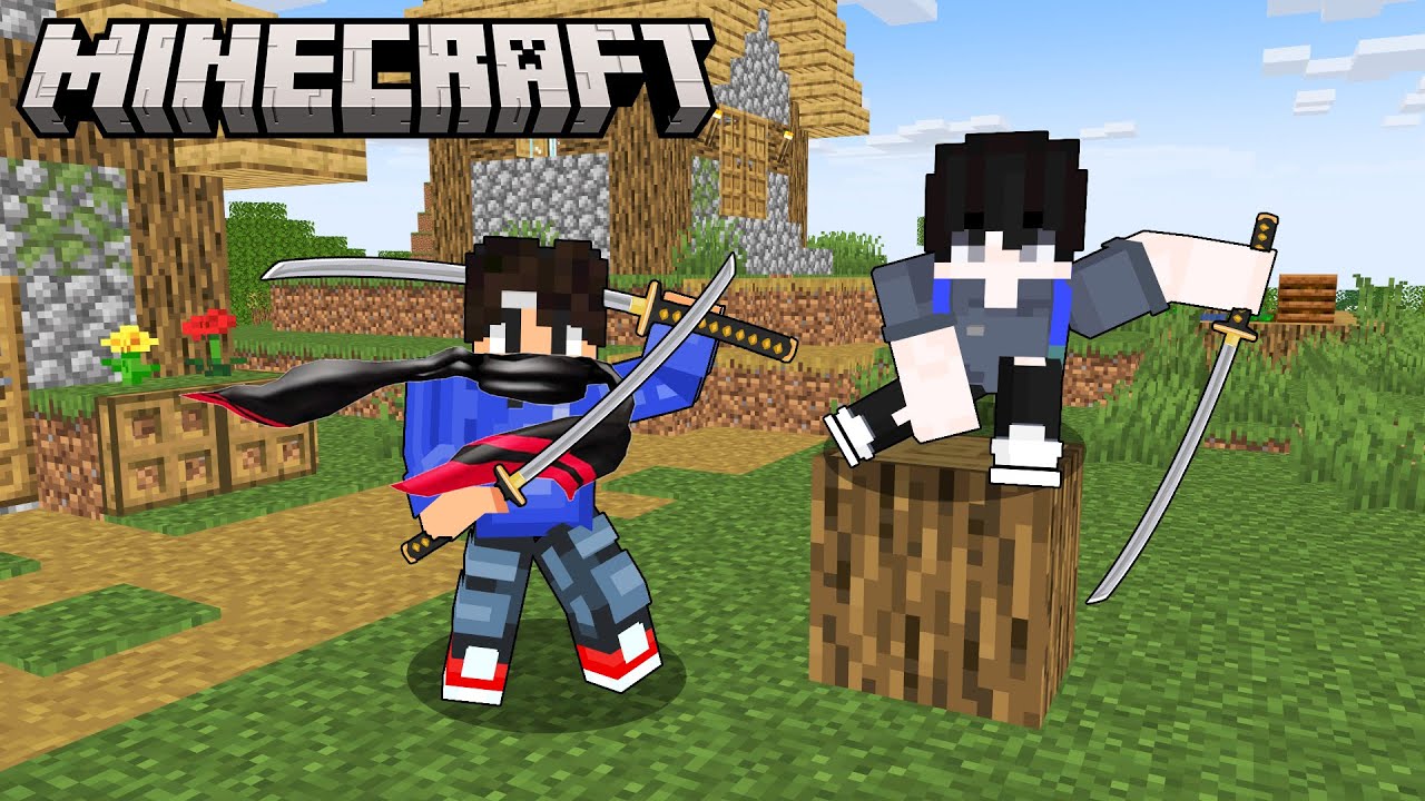 We Became NINJAS in MINECRAFT! | with @potpot @CeeGeeGaming @DaveFromPH ...