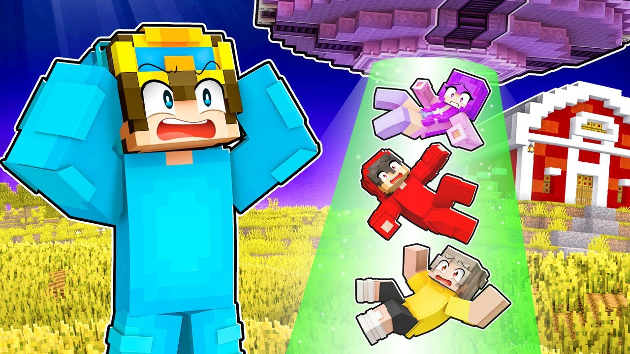 We Got Invaded by ALIENS In Minecraft! - Minecraft videos