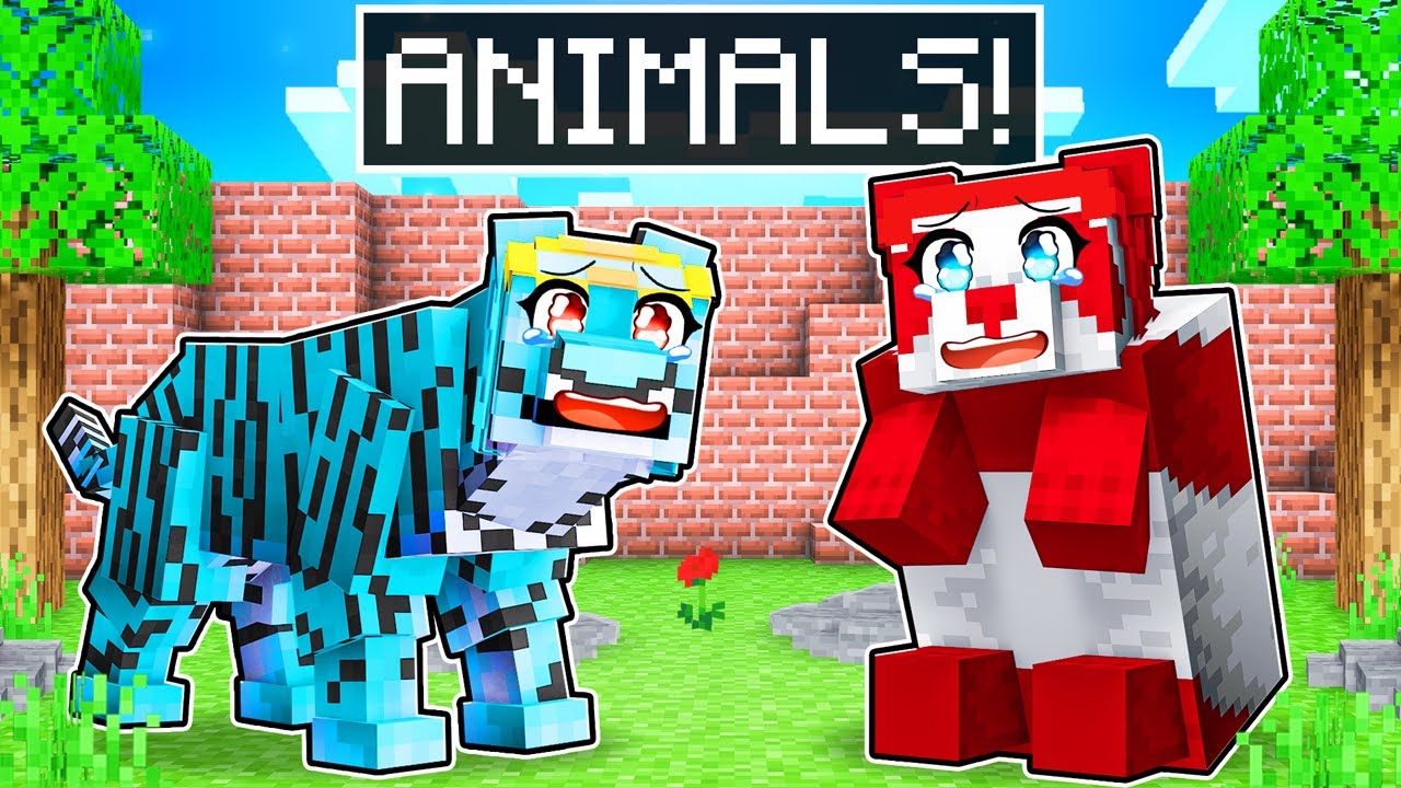 We Turned Into ANIMALS In Minecraft! - Minecraft videos