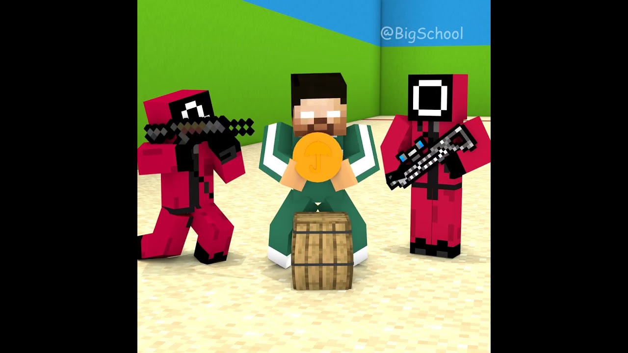 When Red Soldier Plays Squid Game Dalgona Candy | Monster School ...