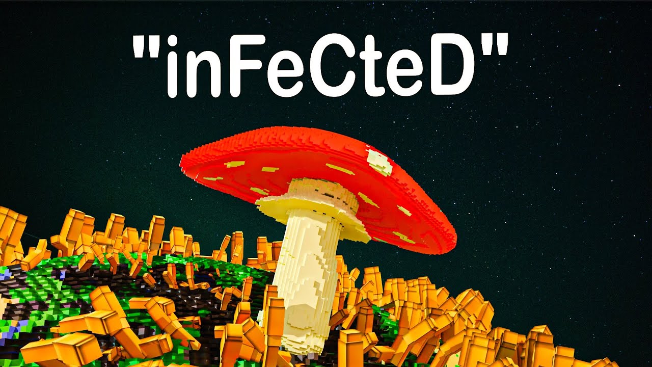 Why This Minecraft World Is Infected by FUNGUS - Minecraft videos