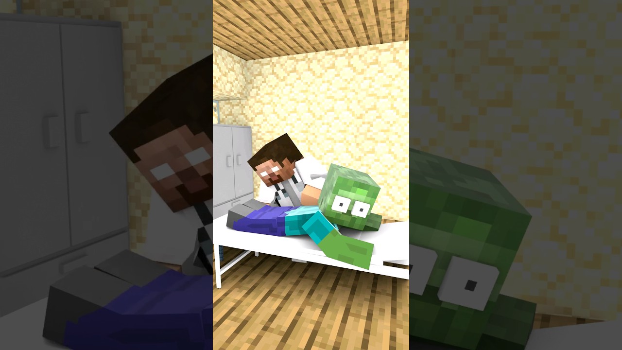 Zombie Boy vs Doctor Herobrine - Monster School Minecraft Animation ...