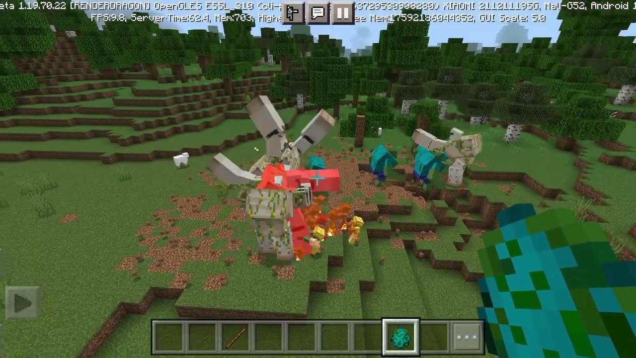 mutantlar jangi minecraft - Minecraft videos