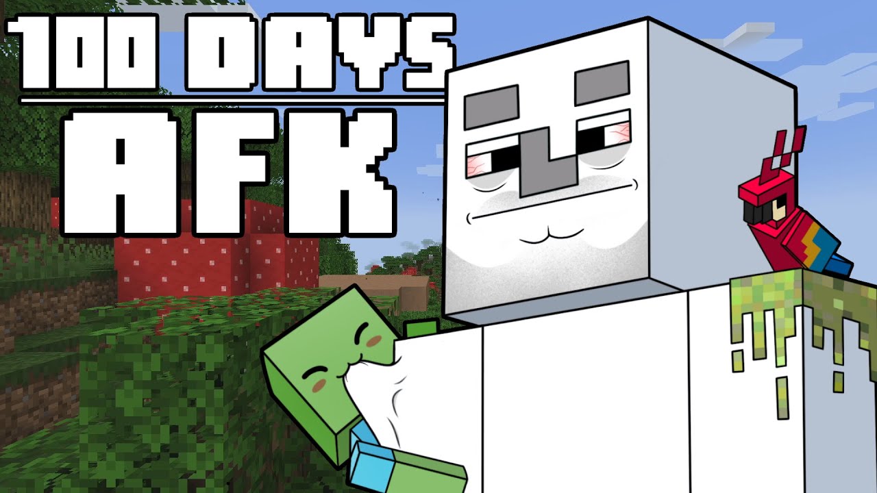 100 Days - [AFK Minecraft] - Minecraft videos