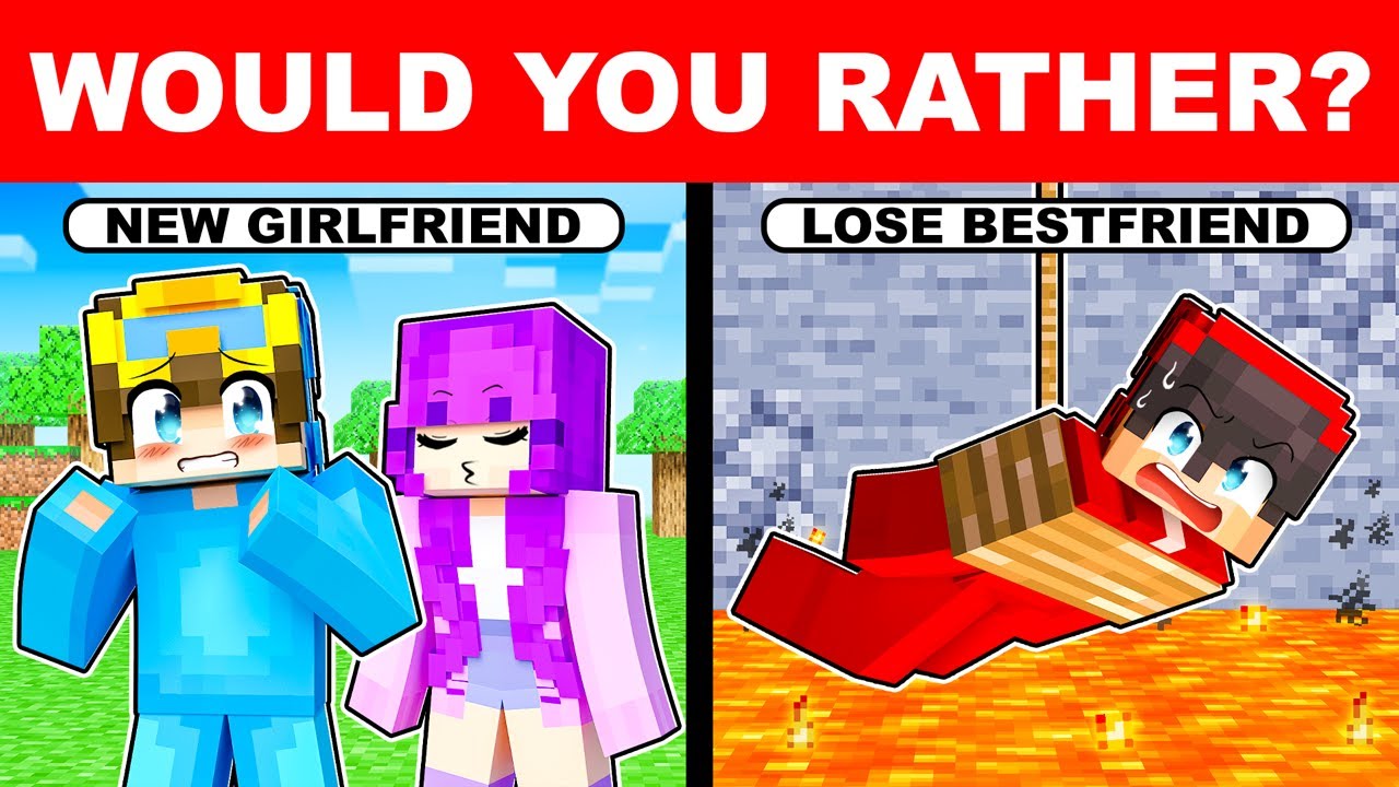 101 EXTREME Would You Rather In Minecraft! - Minecraft videos