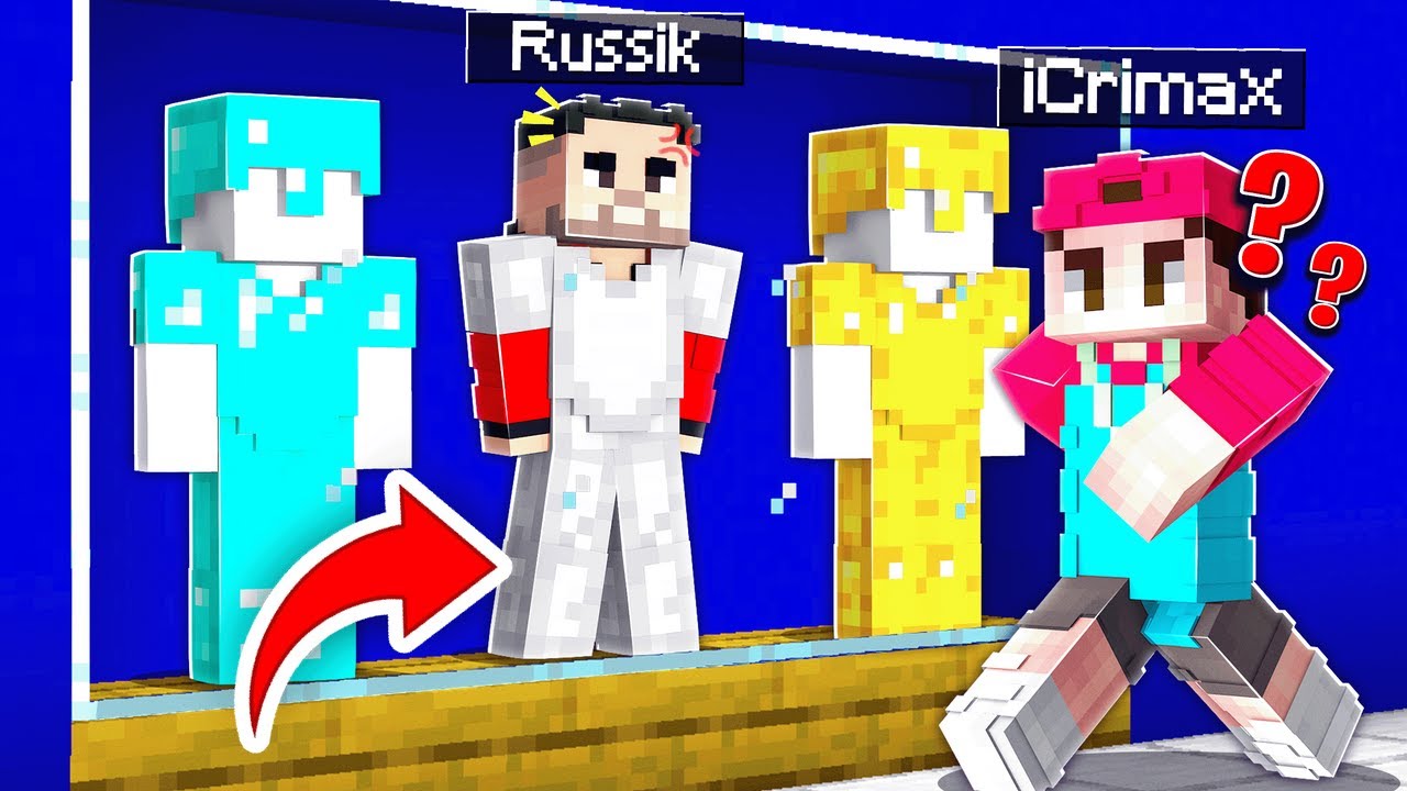 6 YOUTUBER spielen HIDE & SEEK in MINECRAFT! - Minecraft videos
