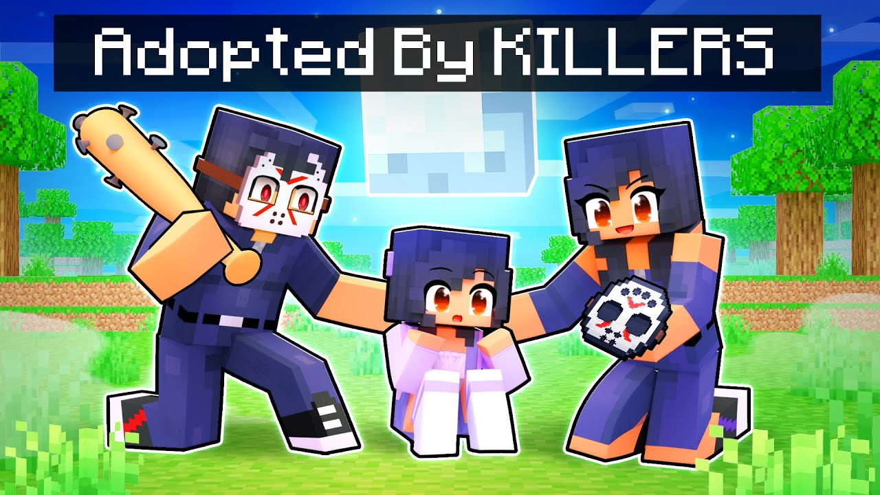 Adopted by KILLERS in Minecraft! - Minecraft videos