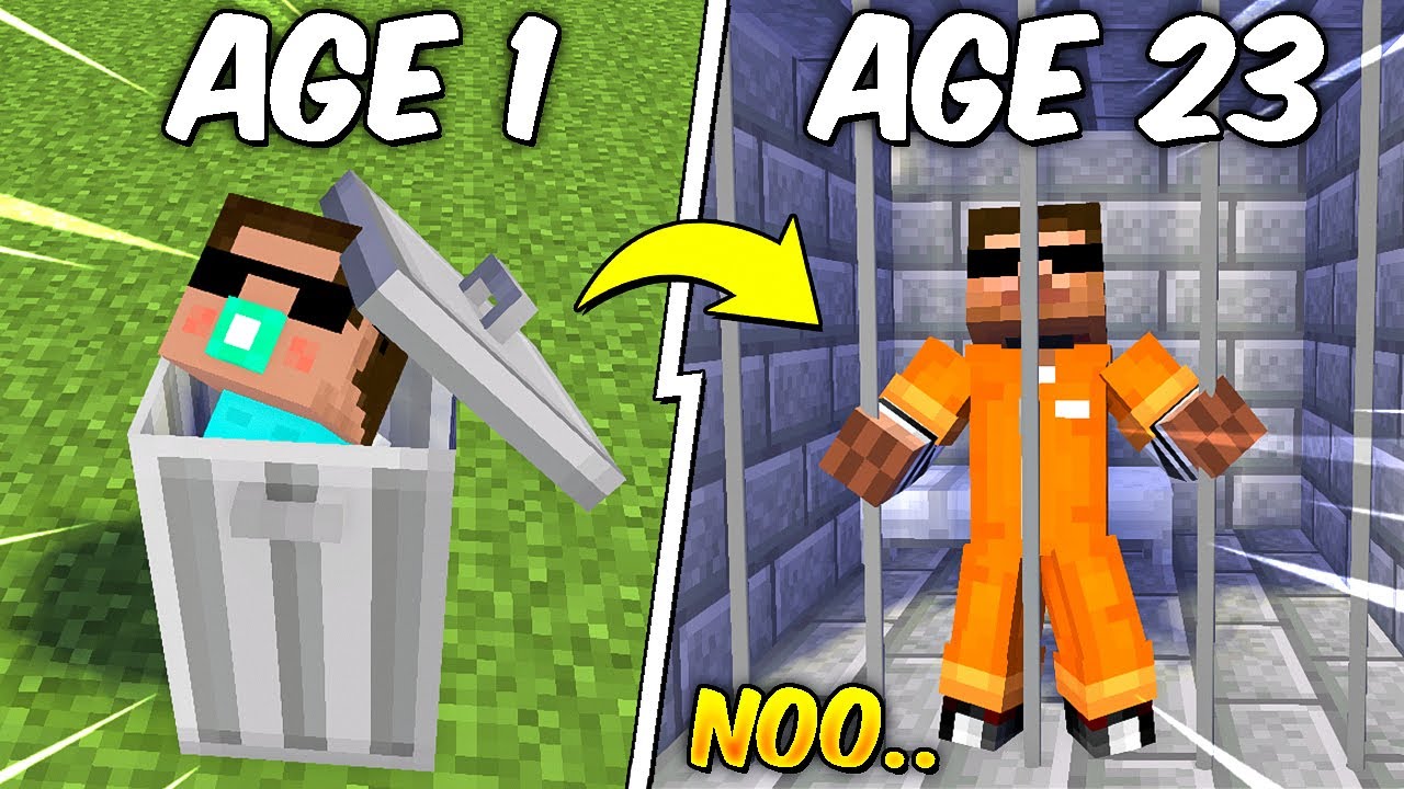 BIRTH TO DEATH AS PROBOIZ IN MINECRAFT - Minecraft videos