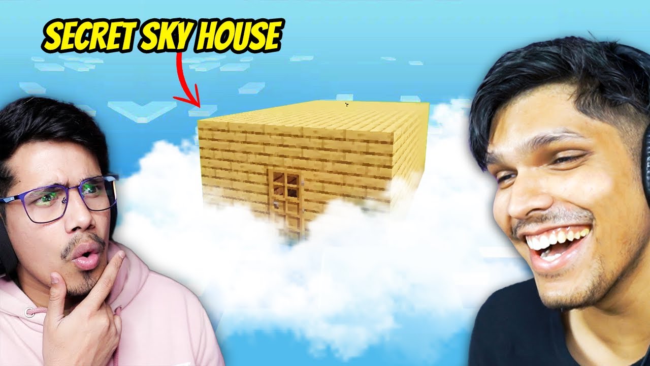Can You Find My SECRET SKY HOUSE in Minecraft? Ft. @GamerFleet ...