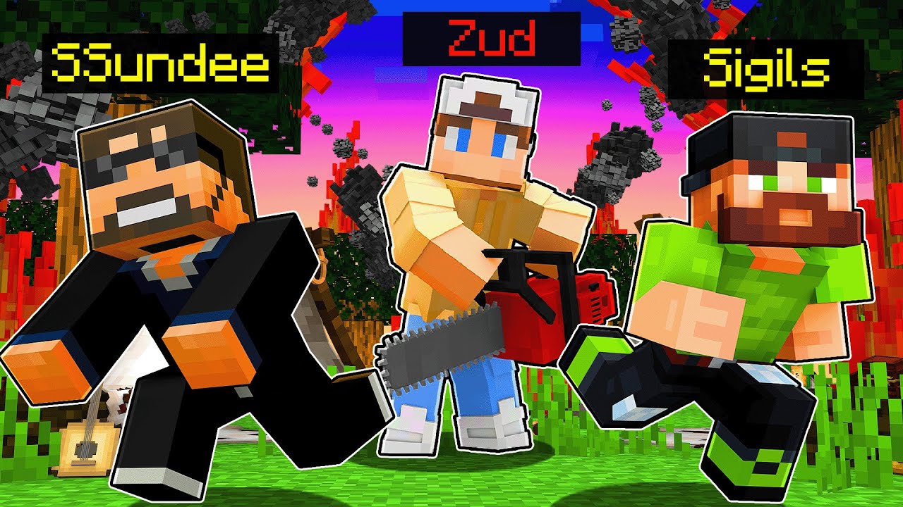 Escape the Evil Killer in Minecraft... (Murder Run) - Minecraft videos