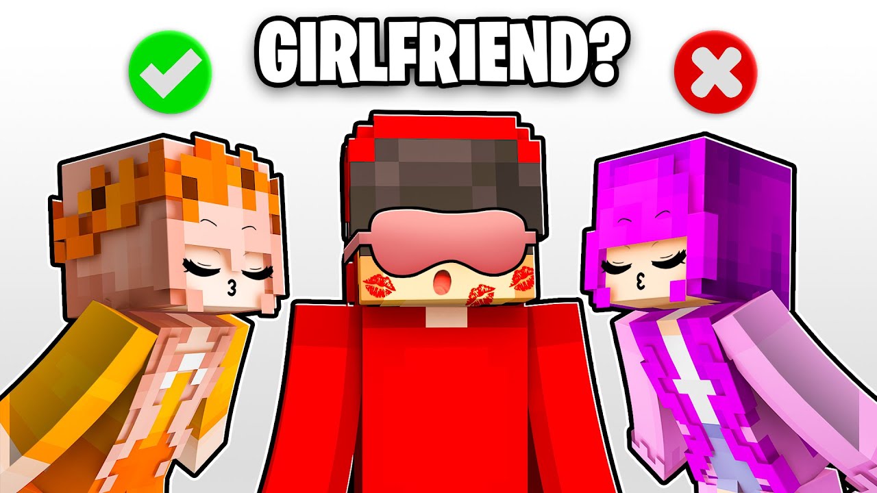 GUESS THE GIRLFRIEND in Minecraft! - Minecraft videos