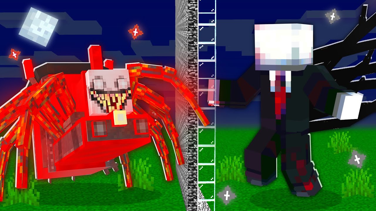 I Cheated in a HORROR MOB BATTLE Competition!! - Minecraft videos