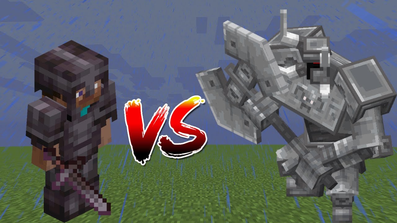 I made a Fight with Ferrous Wroughtnaut / Minecraft Battle - Minecraft ...