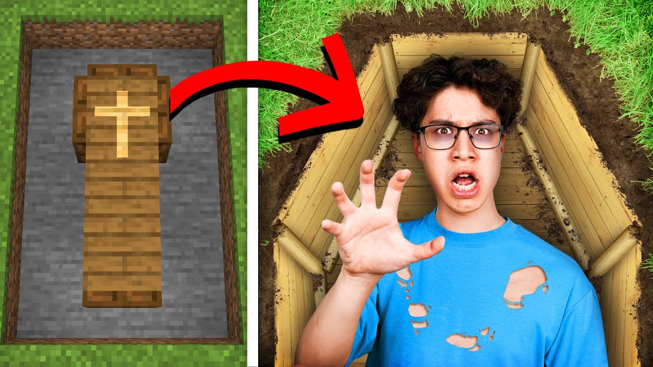 Minecraft, But Any SCARY Build Hack, You Get - Minecraft videos