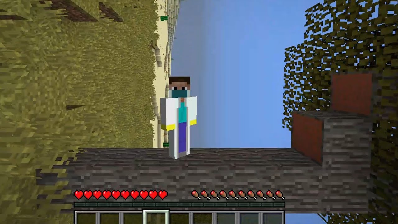 Minecraft, But Its Sideways... - Minecraft videos